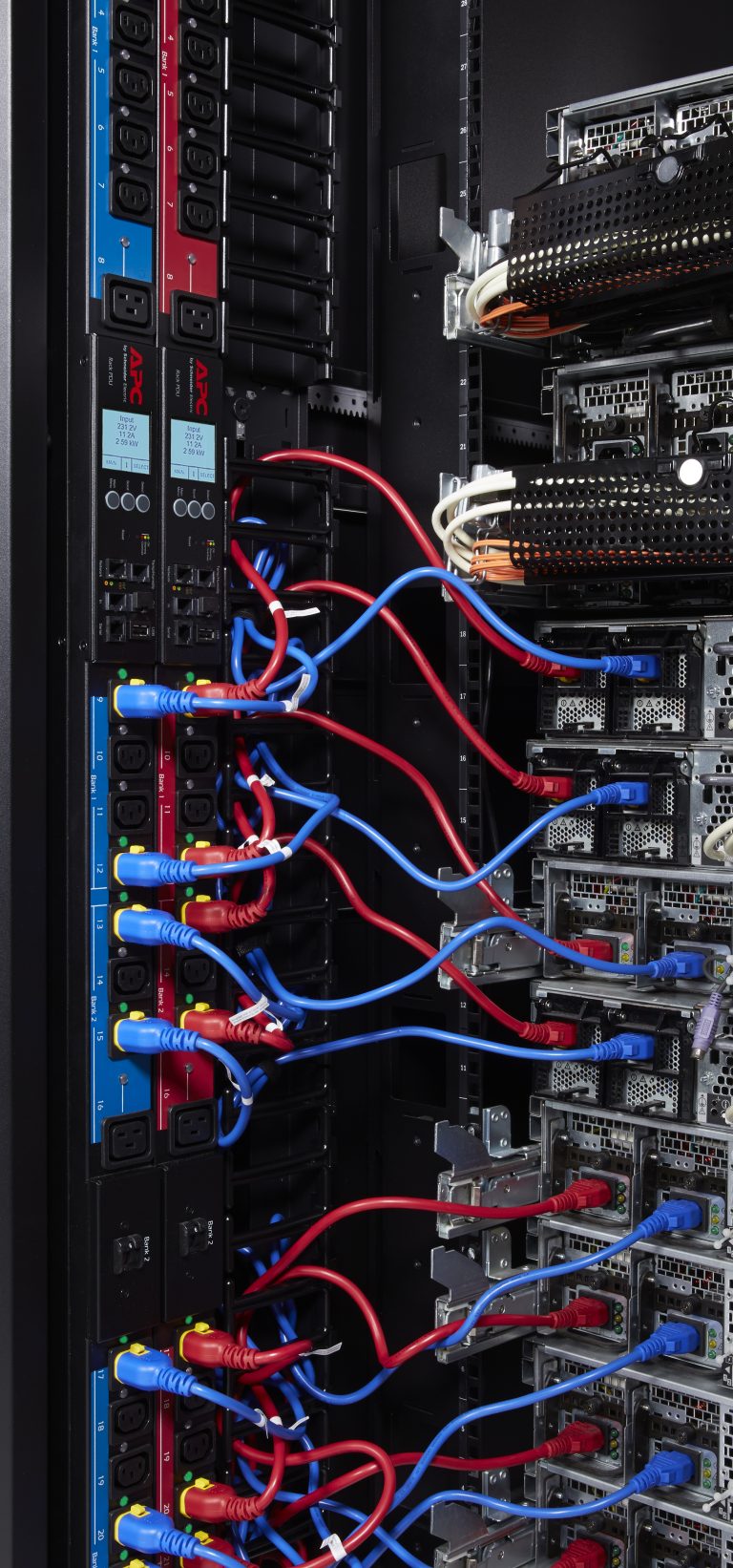 Custom Rack Power Distribution - UPS Power